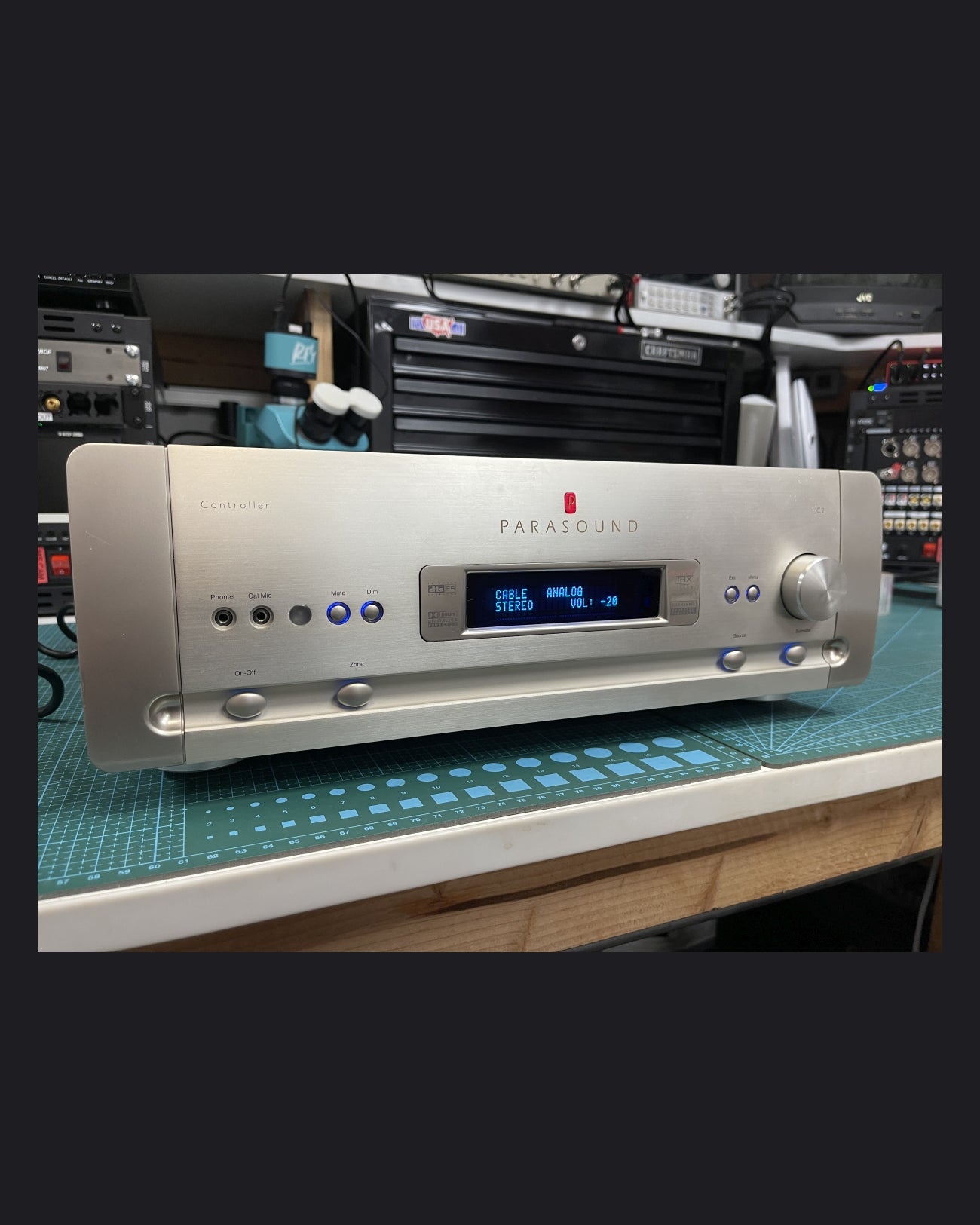 Parasound Halo C2 Controller Preamplifier in Excellent Condition ...