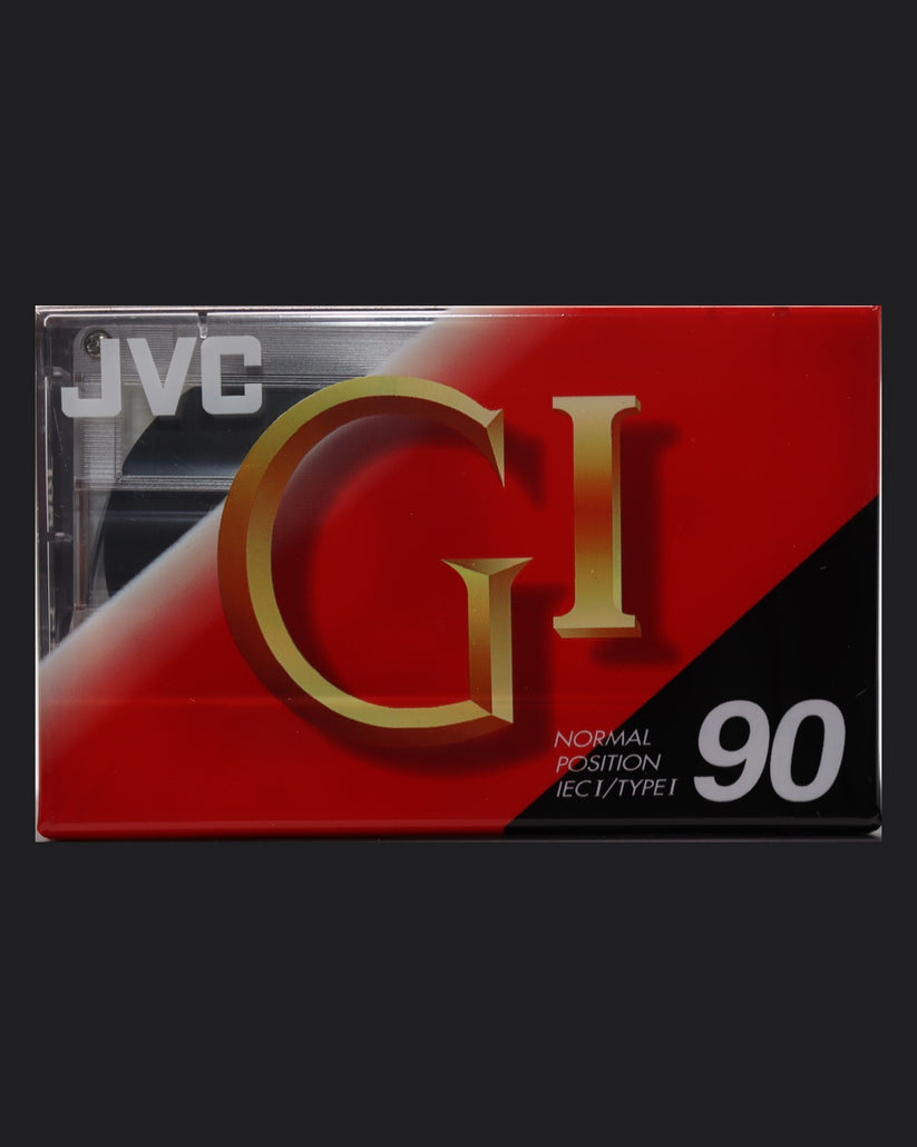 JVC GI (1988-1989 US) - Blank Audio Cassette Tape - New Sealed – Ultra Ferric