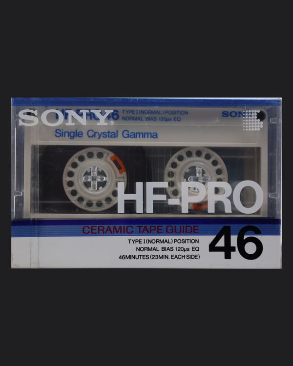 Sony HF-Pro (1986-1987 JP) - Blank Audio Cassette Tape - New Sealed ...