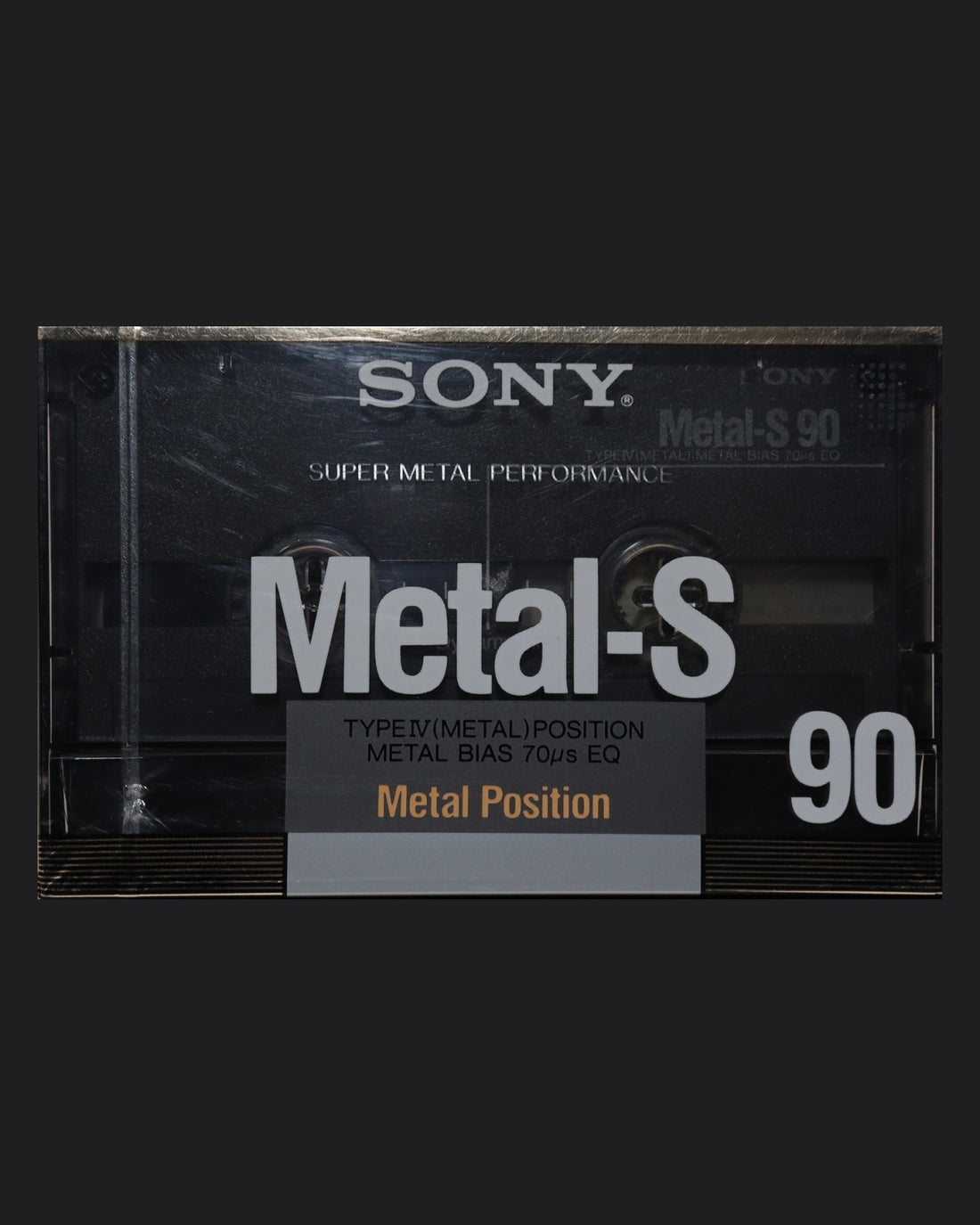 Sony Metal-S - 1988 JP - Type IV Blank Cassette Tape – Ultra Ferric