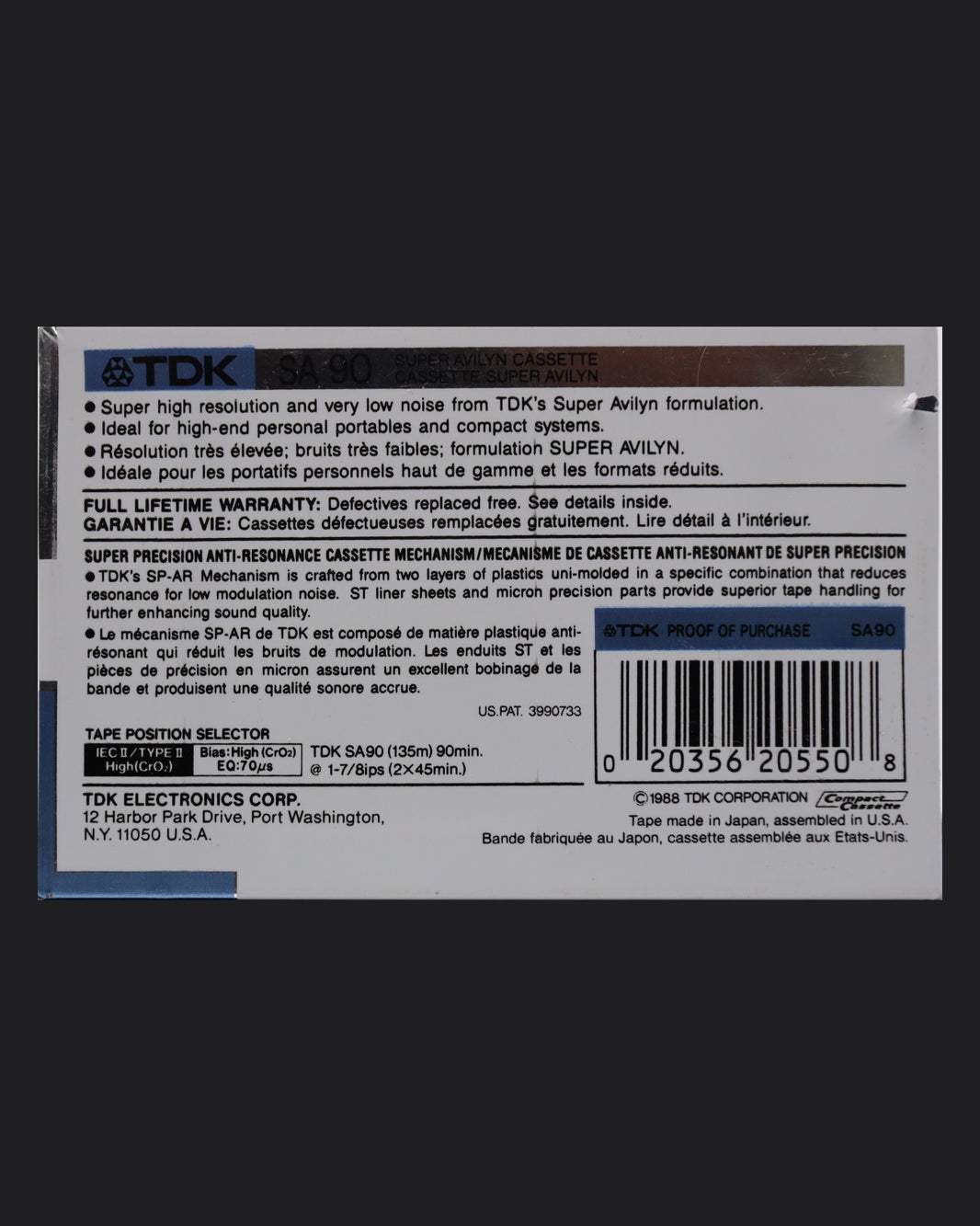 TDK Cassette Tapes – Ultra Ferric